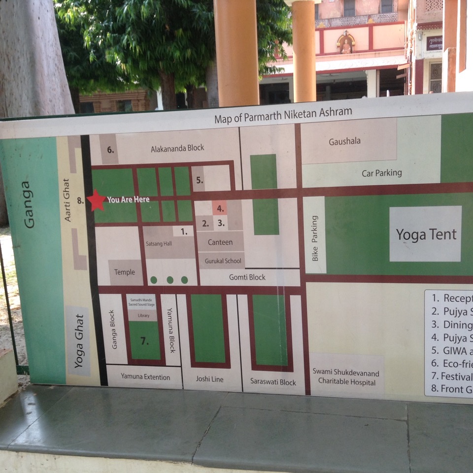 A real Indian Ashram in the heart of Rishikesh – Yoga Directory Canada ...